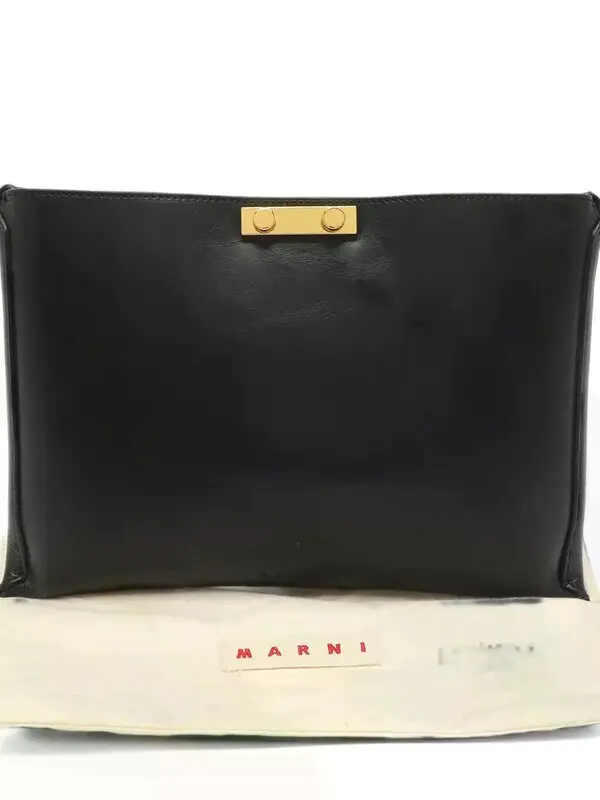 Marni Pushlock Clutch Bag