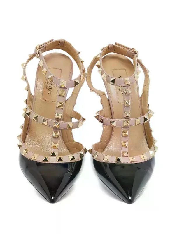 Valentino Garavani Rockstud Ankle Strap Pumps