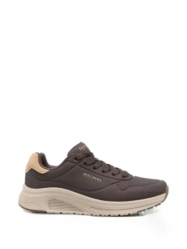 Sketchers Perforated Sneakers - Brown