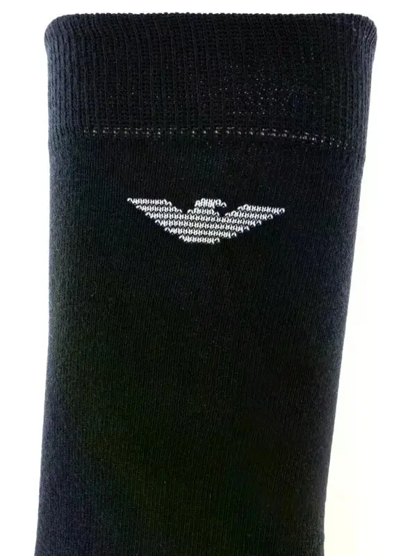 Emporio Armani Logo-embroidered Socks