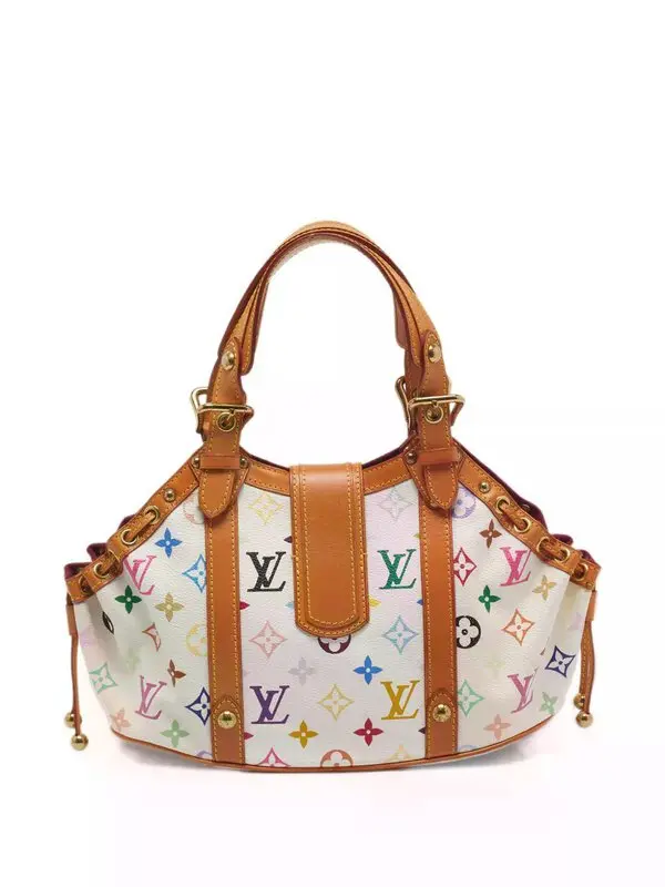 LOUIS VUITTON 2004 Gm Theda Monogram Multicolore Tote Bag