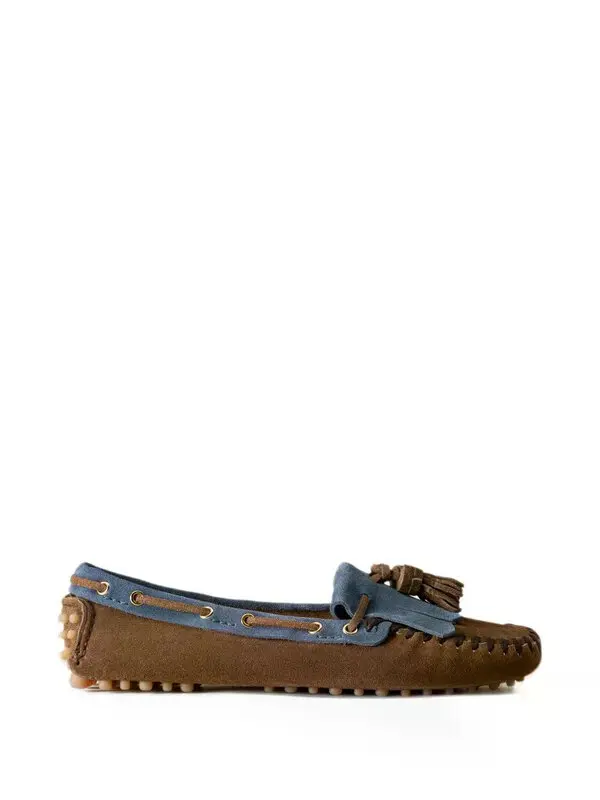 Car Shoe Fringe-detail Tasseled Driving Shoes