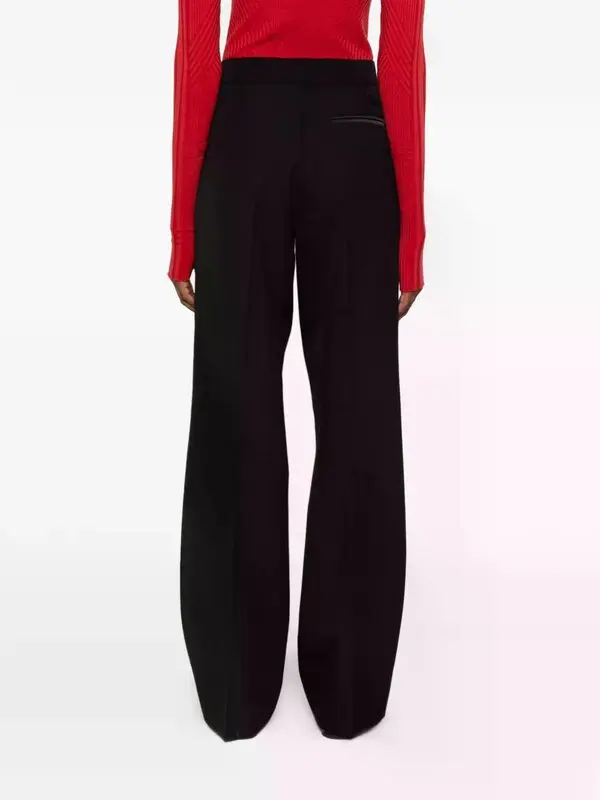 Moncler Concealed-fastening Flared Trousers