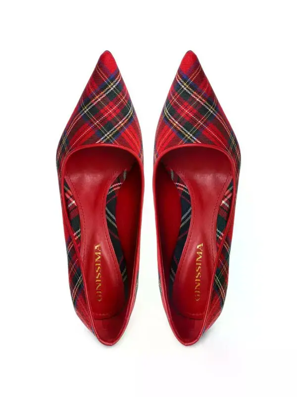 GINISSIMA Zurra Tartan Pumps