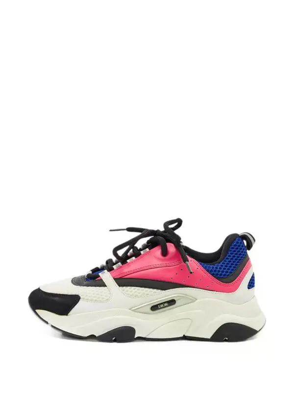Dior B22 Mesh Panel Sneakers - Neutrals