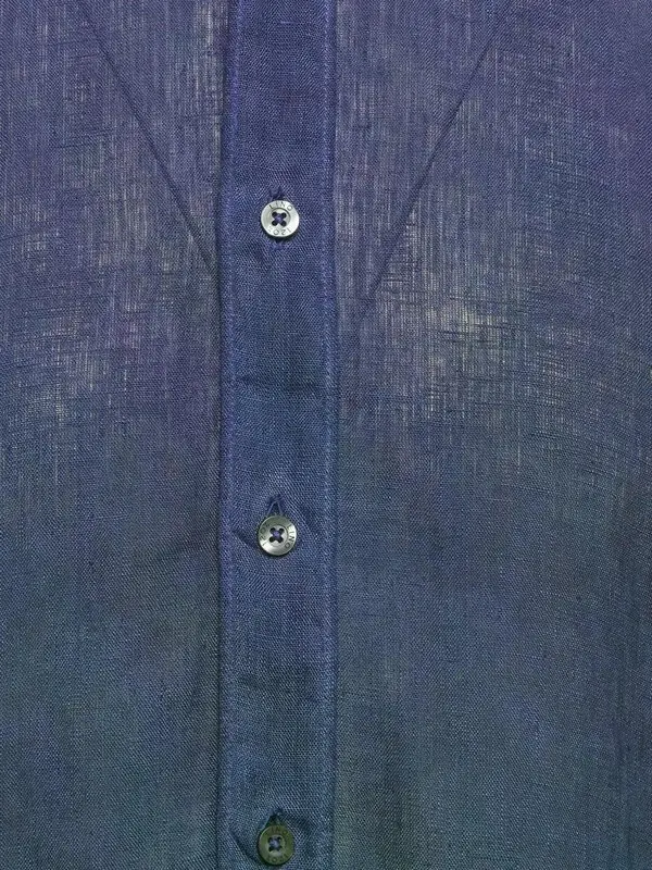 120% Lino Slim-fit Linen Shirt