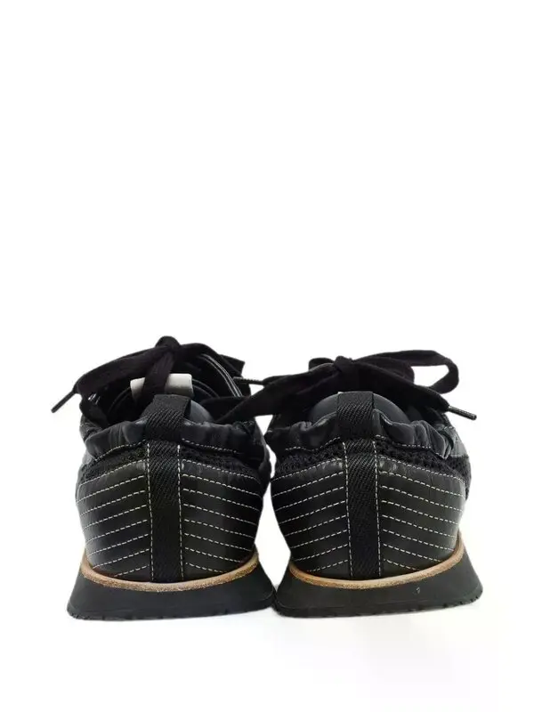Hermès Jet Leather Mesh Sneakers