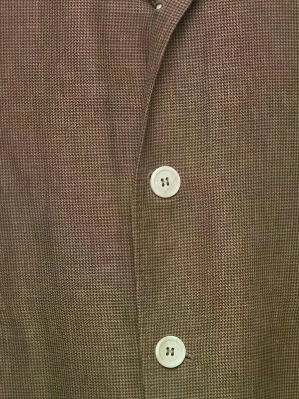 Brunello Cucinelli Houndstooth Single-breasted Blazer