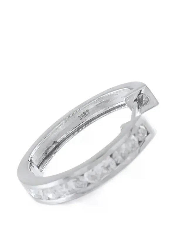 LB EXCLUSIVE Diamond Huggie Earrings