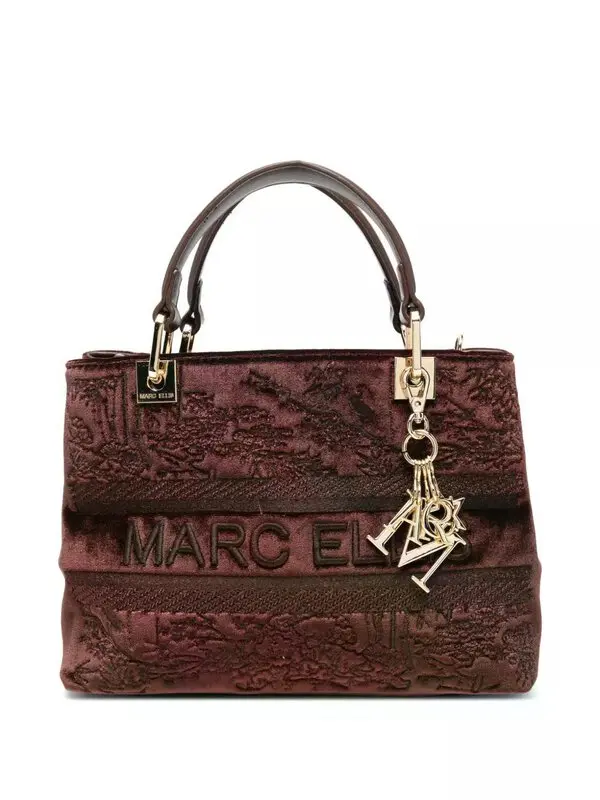 MARC ELLIS Wendi Logo-embroidered Tote Bag