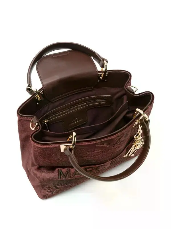 MARC ELLIS Wendi Logo-embroidered Tote Bag