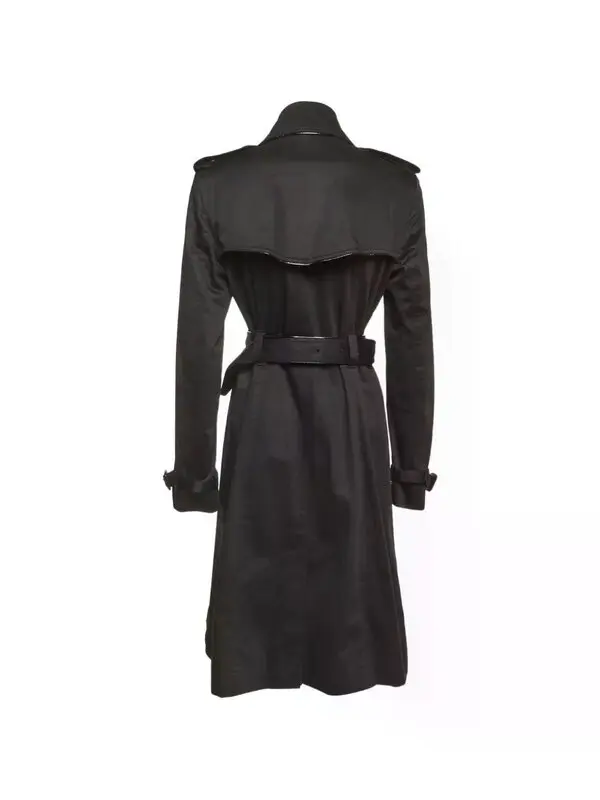 Burberry Double-breasted Gabardine Trench Coat