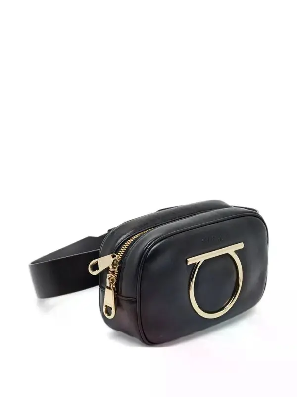 FERRAGAMO Vela Leather Belt Bag