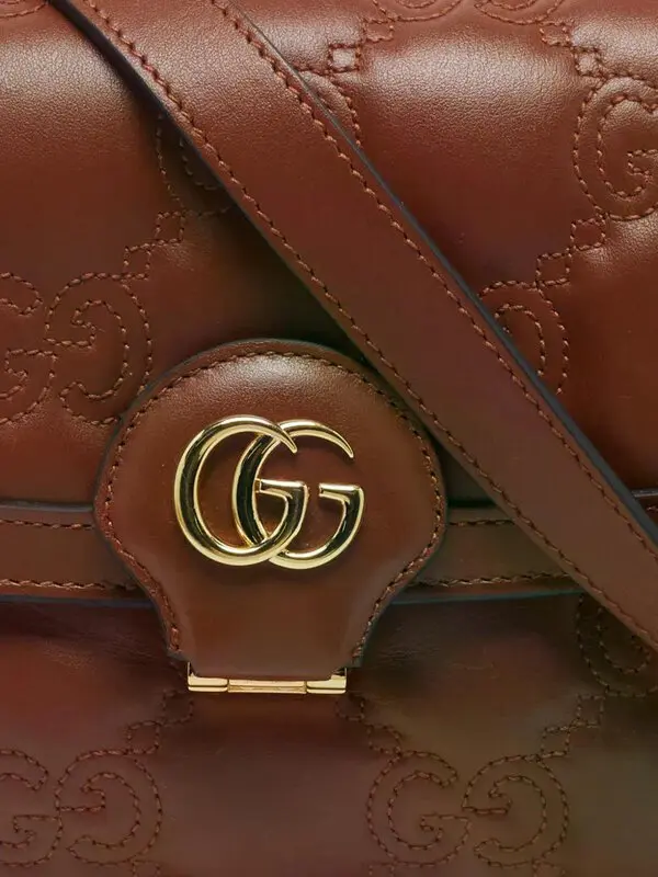 Gucci Matelassé Gg Shoulder Bag