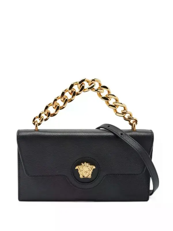 Versace Mini La Medusa Cross Body Bag - Black