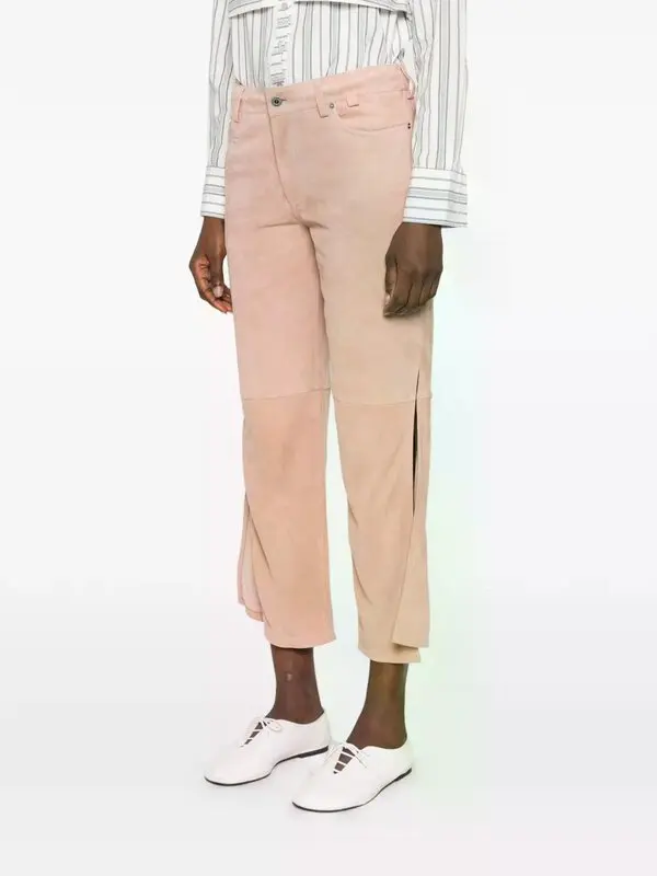 Loewe Suede Goat-skin Trousers