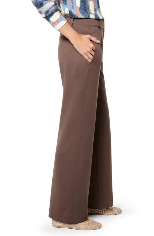 NIC+ZOE Ponte Knit Wide Leg Pants