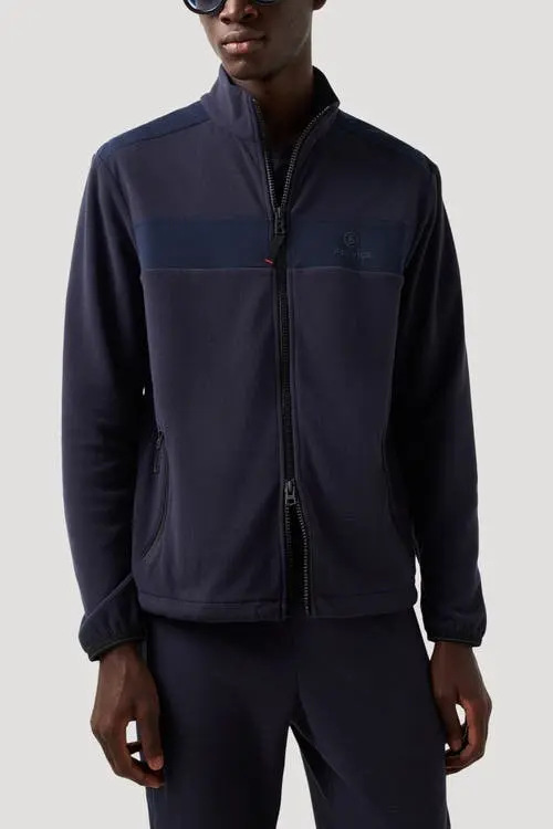 Bogner Josh Mid-layer Fleece Jacket - Navy