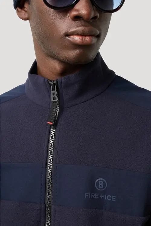Bogner Josh Mid-layer Fleece Jacket - Navy