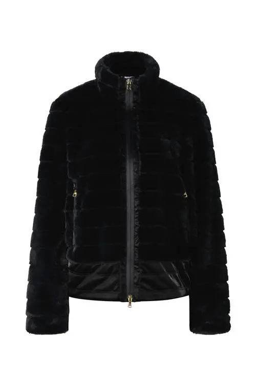 Bogner Valesca Faux Fur Jacket - Black