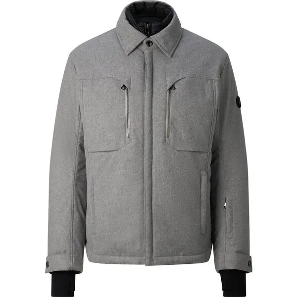 Bogner Flave Flannel Jacket - Light Gray