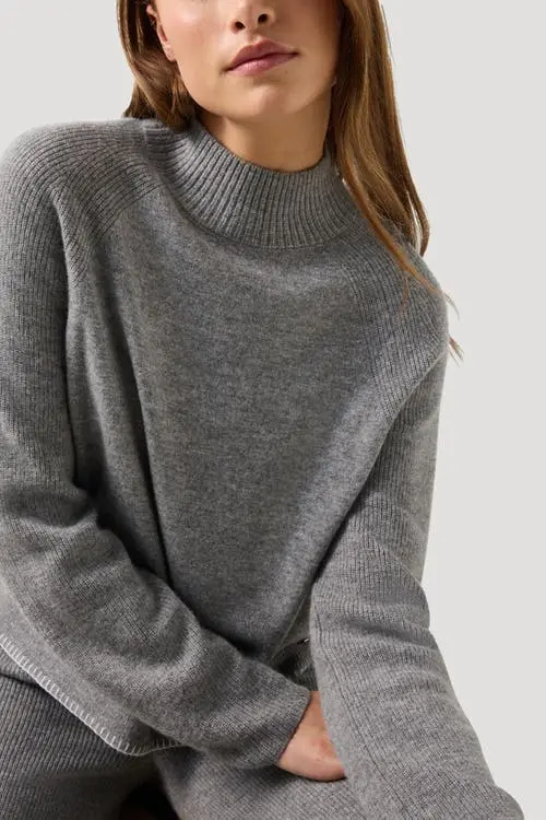 Bogner Lena Virgin Wool Pullover - Gray