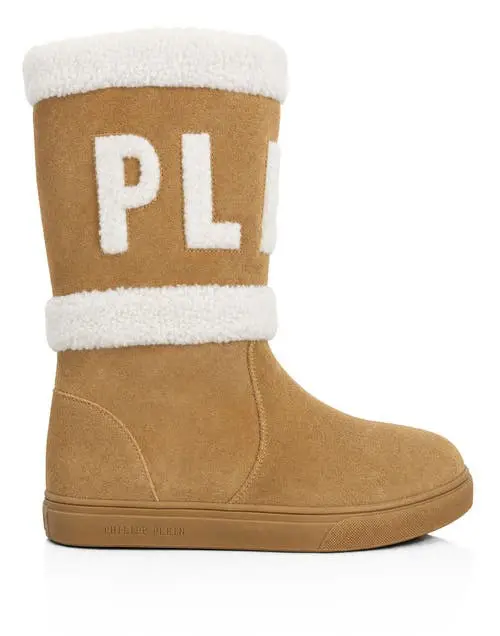 Philipp Plein Suede Boots Montone Plein