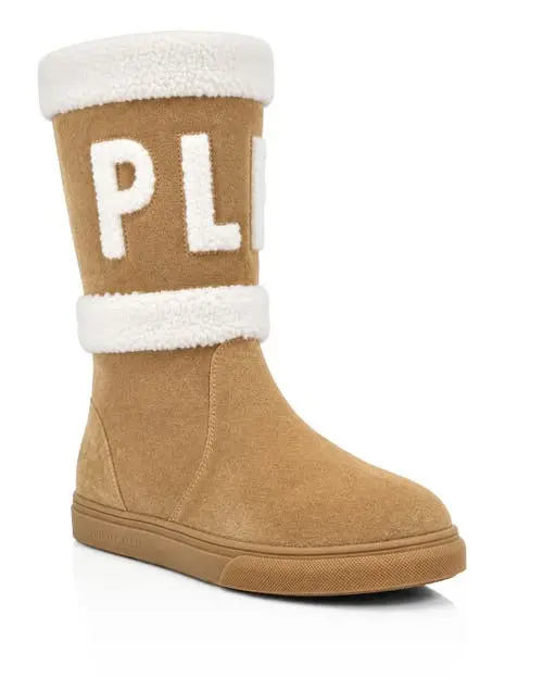 Philipp Plein Suede Boots Montone Plein