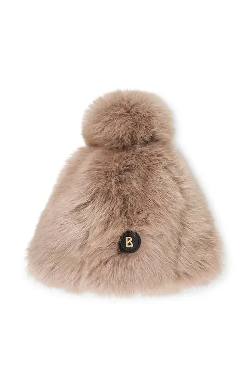 Bogner Aria Lambskin Hat - Hazel