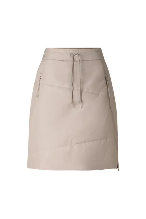 Bogner Belva Functional Quilted Skirt - Beige