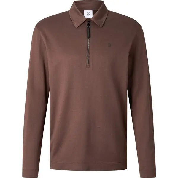 Bogner Bailey Polo Long-sleeved Top - Brown