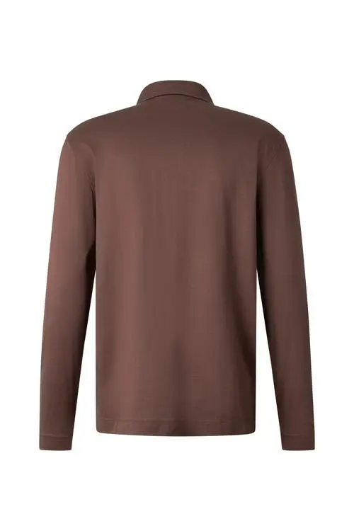 Bogner Bailey Polo Long-sleeved Top - Brown