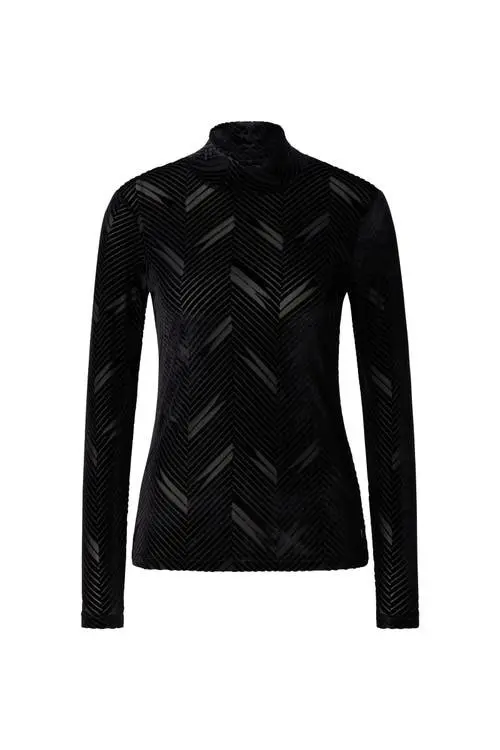 Bogner Cherie Velvet Long-sleeve Top