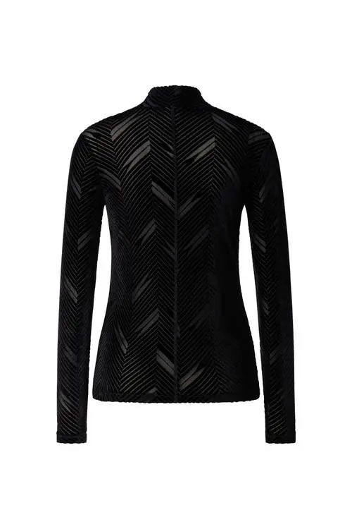 Bogner Cherie Velvet Long-sleeve Top