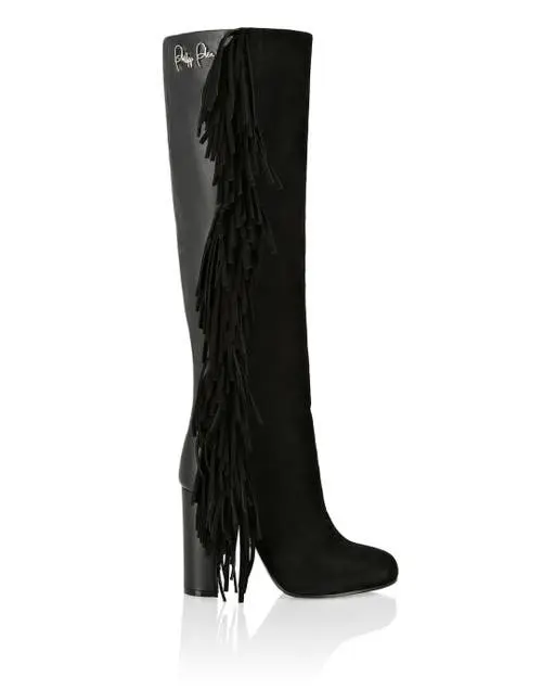 Philipp Plein Boots High Heels High Signature