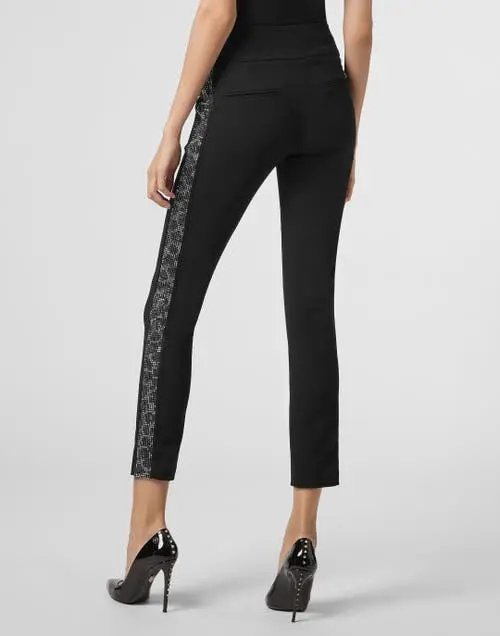 Philipp Plein High Waist Slim Fit Maculate