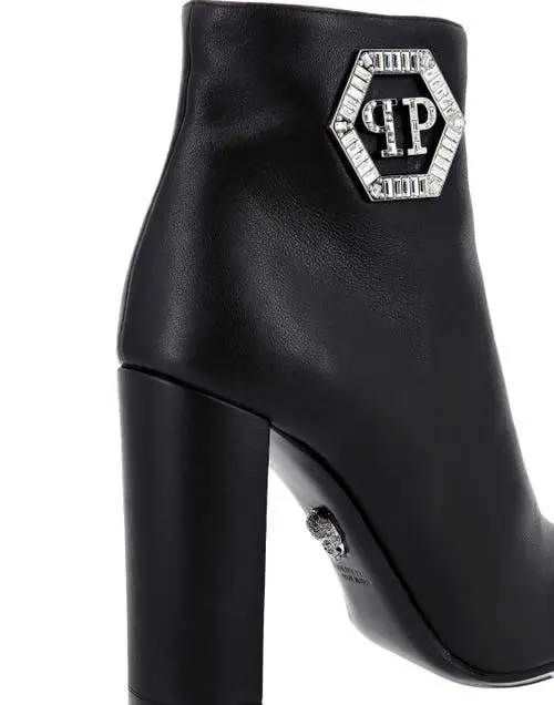 Philipp Plein Bootie High Heels Crystal