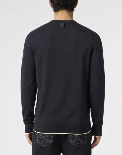 BILLIONAIRE Pullover Round Neck Ls Crest