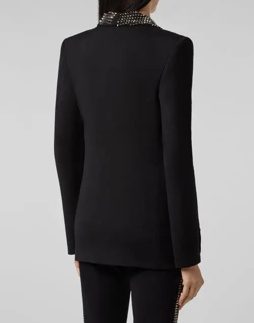 Philipp Plein Blazer Studs