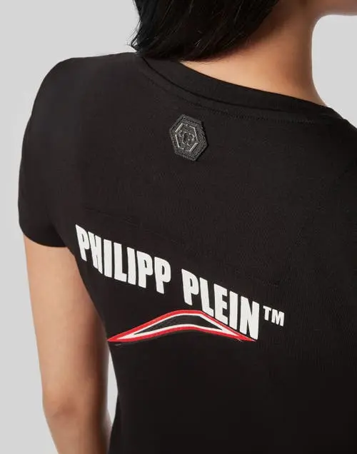 Philipp Plein T-shirt Round Neck Ss Space Plein