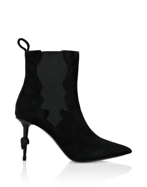 Philipp Plein Boots Mid Heels Mid Skull