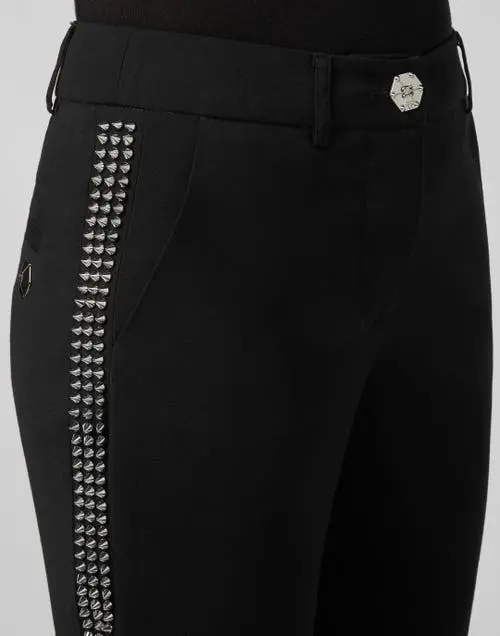 Philipp Plein Trousers Tailored Fit Studs