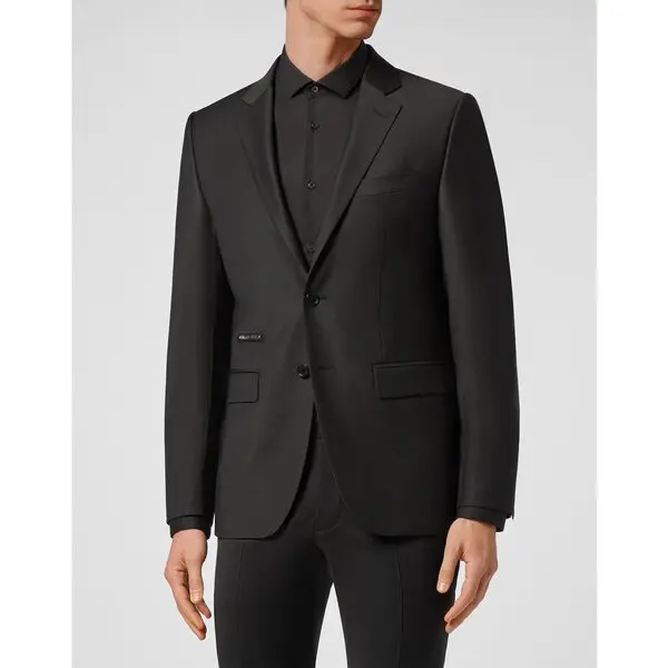 Philipp Plein Blazer Gigolò Fit Stones Skull