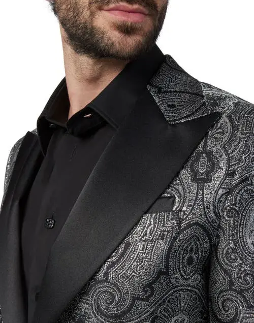 BILLIONAIRE Blazer Super Slim Fit Paisley