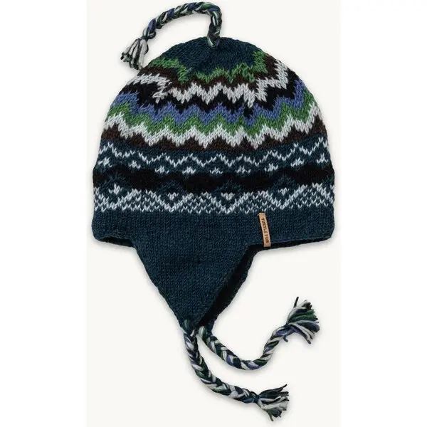 Turtle Fur Charles Wool Beanie - Teal