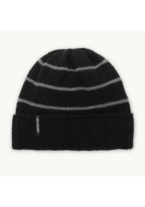 Turtle Fur Lambswool Kindra Beanie - Black