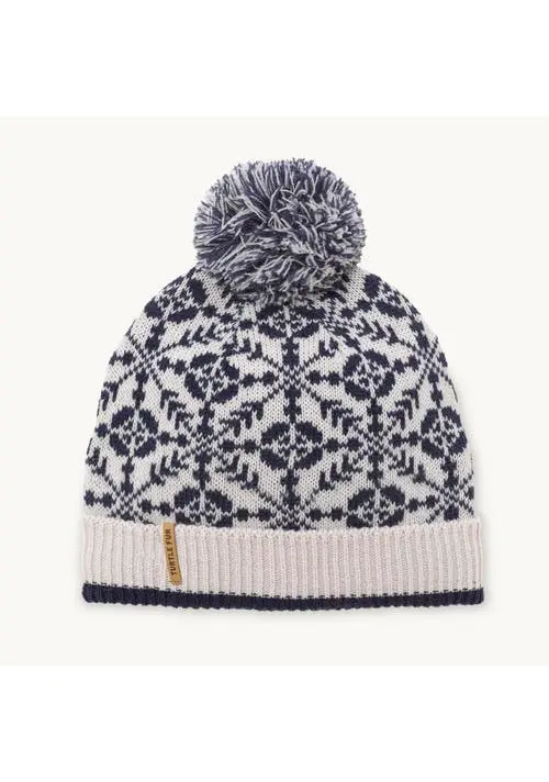 Turtle Fur Merino Wool Ida Beanie - Blue