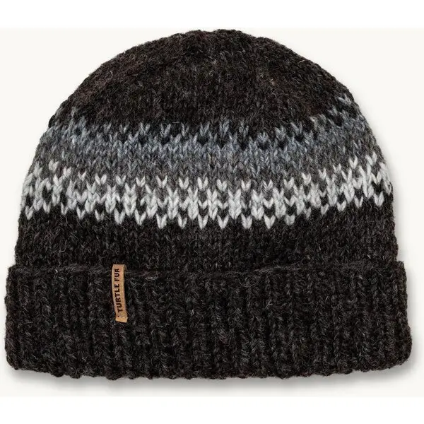Turtle Fur Trevor Wool Beanie - Natural