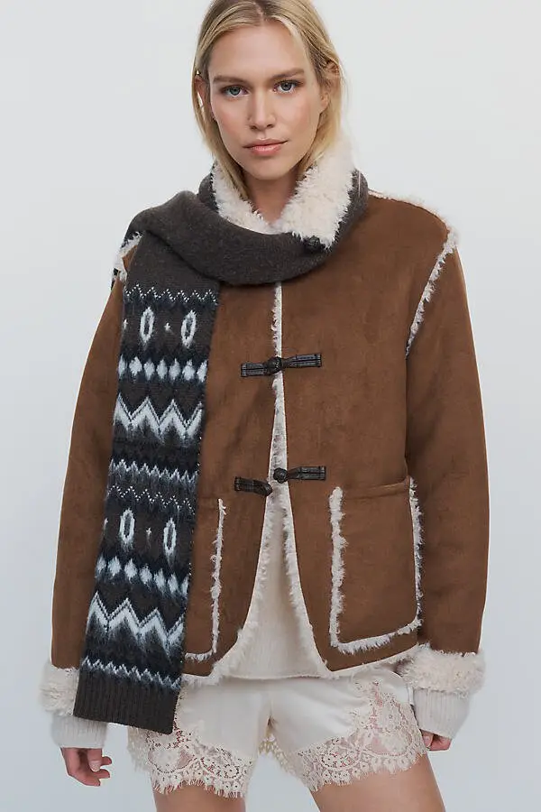 FAVORITE DAUGHTER Fair Isle Scarf