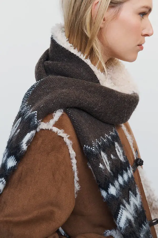 FAVORITE DAUGHTER Fair Isle Scarf